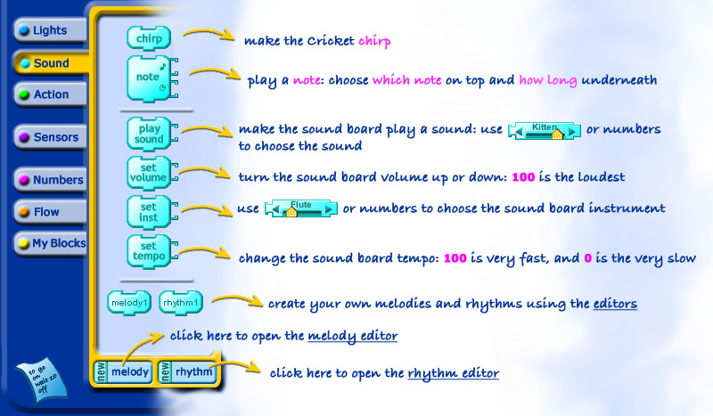 PicoCricket Reference